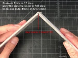 How to Convert 1:12 Miniature Into 1:6 Scale - dilly dally dollhouse
